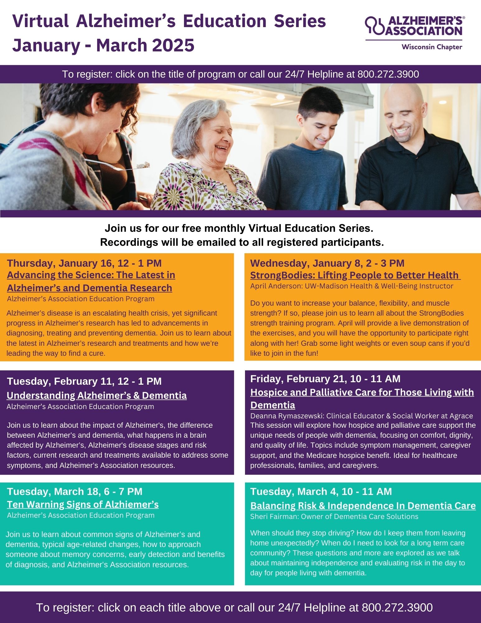 Alzheimer's Education Programs | National Education
