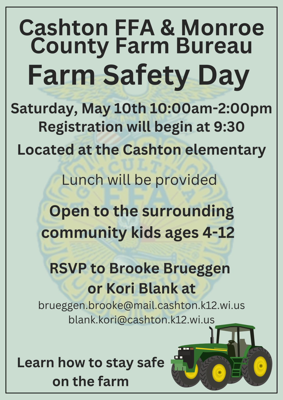 Farm Safety Day – Extension Monroe County
